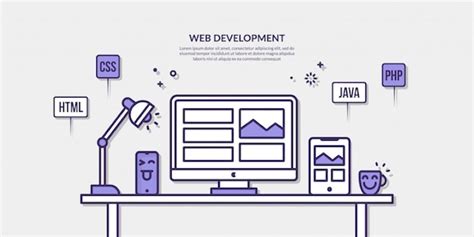Vibrant Web Development Workspace With Coding Tools Jiffy Designs