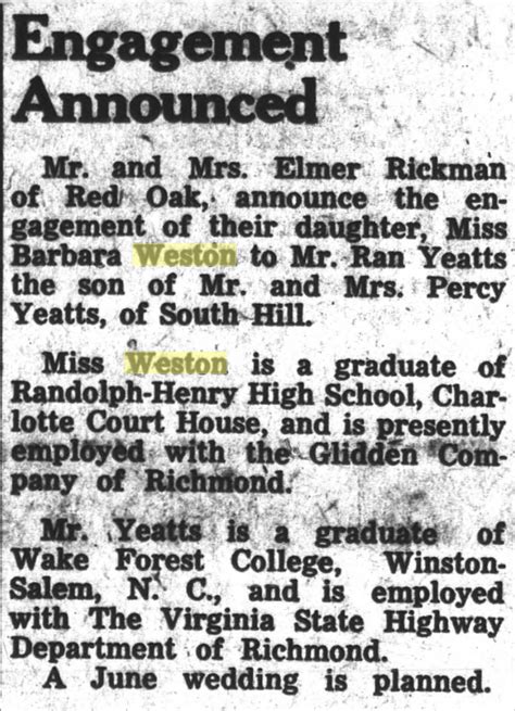 File BarbYeattsEngagementNewspaper Png CWCki