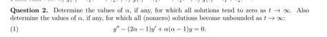 Solved Question Use The Characteristic Equation To Find Chegg