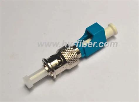 ST LC Male Female Hybrid Fiber Optical Adapter SM Or MM