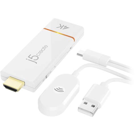 J Create ScreenCast K HDMI Wireless Display Adapter JVAW B H