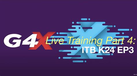 Link G4x Live Training Part 4 Na Itb K24 Link G4x Training Course Evans Performance Academy