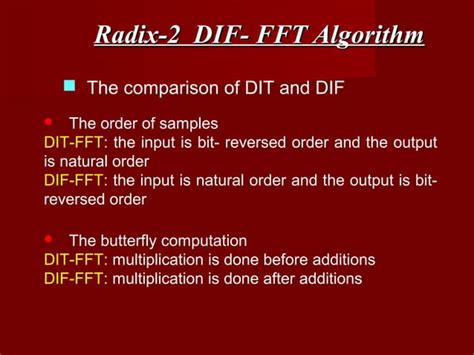 Decimation In Time And Frequency Ppt Decimation In Time And Frequency Ppt