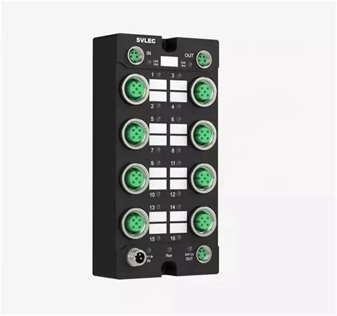 Ethercat Control Industrial Ethernet Module 8 Ports M12 16 Di Do