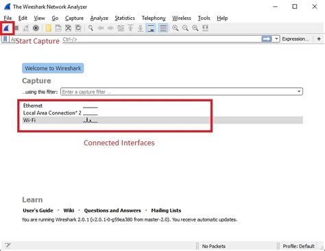 Section 2 Part 1 Sniff From A Network Interface