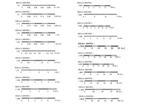 Dynamic Scale Bar Dwg Block For Autocad Designs Cad