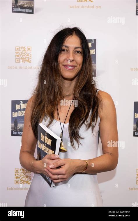 Soho House Designer Melanie Hendel Attends Scott Michael Nathans The Big Book Of Bad Decisions