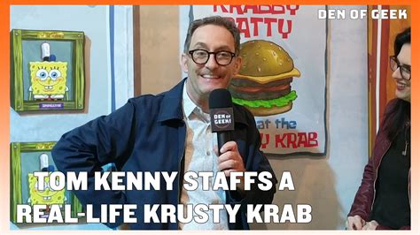 Tom Kenny Bob Esponja Absorbent Memories Spongebob Actor Tom Kenny