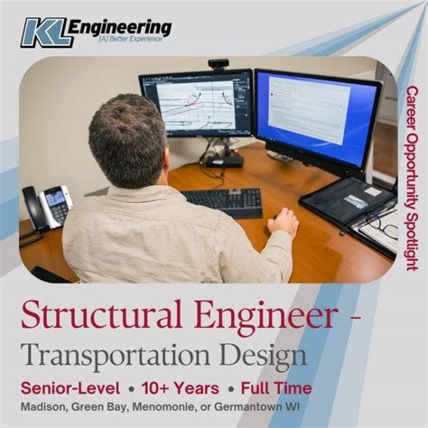 Career Opportunity Spotlight Senior Structural Engineer Kl Engineering