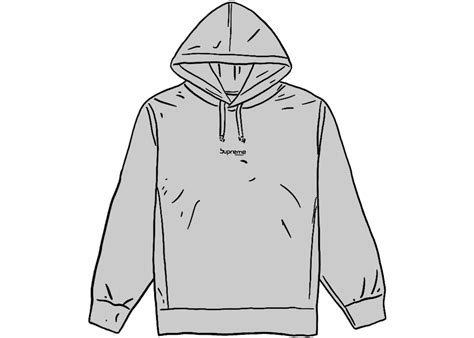 Supreme Digital Logo Hooded Sweatshirt Heather Grey Mens Ss20 Us
