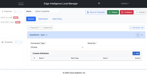 Cisco Edge Intelligence User Guide Release Create Pipelines Cisco Edge Intelligence Cisco
