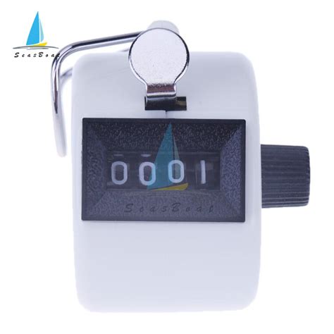 Clicker 4 Digit Number Counters Plastic Shell Hand Grandado