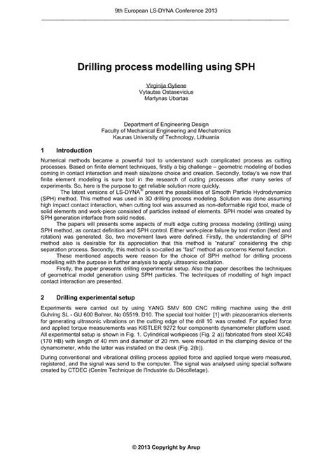 pdf 04 drilling process modelling using sph dokumen tips