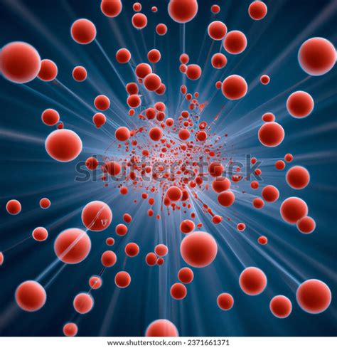 50 Random Spheres Connected By Arrow Ai Generated Image 2371661371