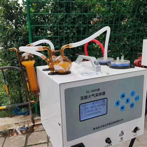 双路大气采样器连接示意图大气采样器的工作原理