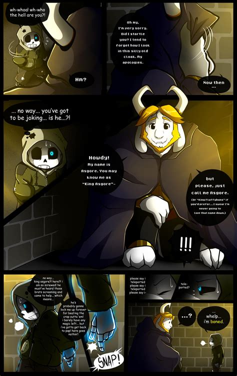 Reminiscence Undertale Fan Comic Pg By Smudgeandfrank On Deviantart