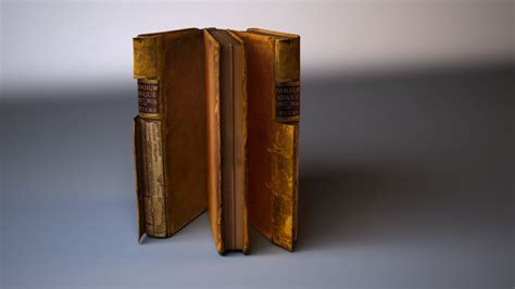 오래 된 책 모음 3d 모델 45 Ma Free3d