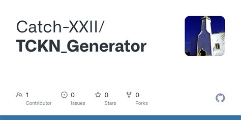Github Catch Xxii Tckn Generator