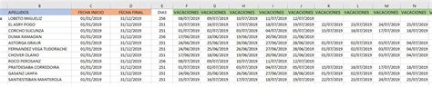 Programar La FunciÓn Diaslab Con Vba Y Automatizar DÍas De Vacaciones