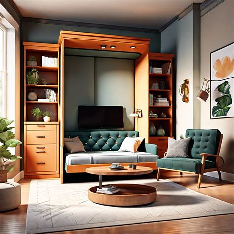 Murphy Bed Living Room Ideas