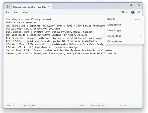 Windows Notepad Gets Microsoft Copilot Integration Techpowerup