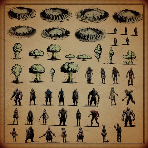 Post Apocalyptic Fallout Inspired Vintage Assets And Theme Megapack 315