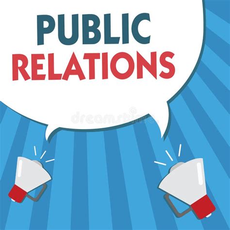 Word Writing Text Public Relations Business Concept For Practice Managing Spread Of Information