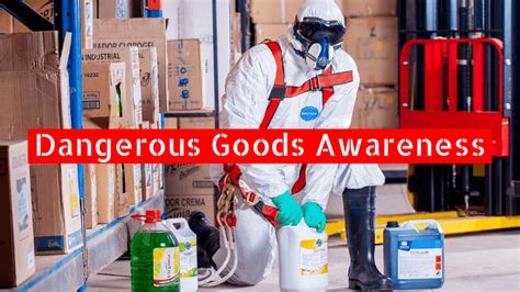 Dangerous Goods Awareness Training Online Course