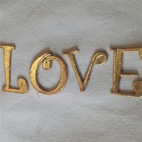 Fondant Letters Etsy