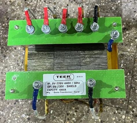 10kva Isolation Transformer 1 Phase At ₹ 53500 Piece In Surat Id 2854846716533