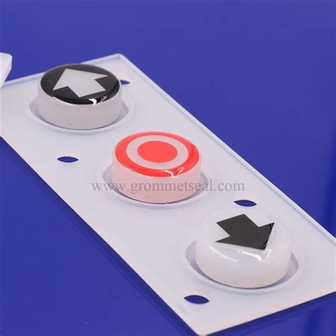 Flexible Epoxy Coated Silicone Rubber Keypad Keyboard