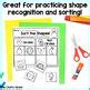 D Shapes Sorting Activities Worksheets Sorting Shapes By The Chatty Kinder