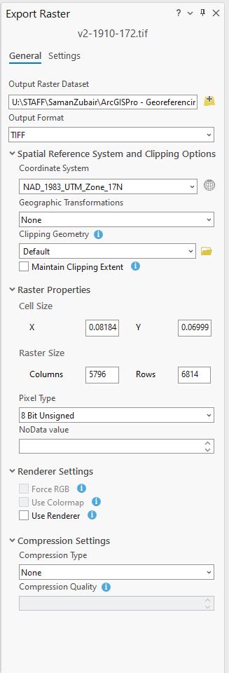 How To Georeference Images In Arcgis Pro Map And Data Library