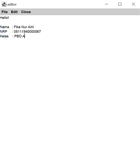 My Blog Notepad Dengan Java