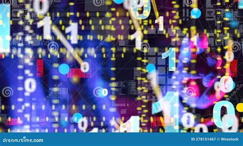 Computer Monitor Displaying Large Number Of Numerical Data Points