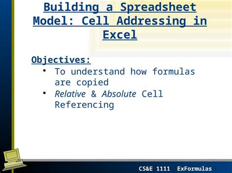Pptx Building A Spreadsheet Model Cell Addressing In Excel Dokumentips Pptx Building A Spreadsheet Model Cell Addressing In Excel Dokumentips