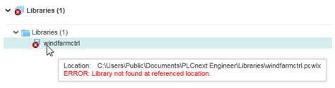 Dangling Library References