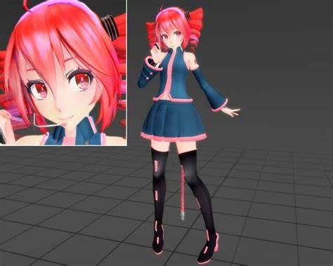 Teto Model Anime Art
