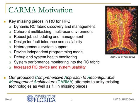 Ppt Carma A Comprehensive Management Framework For High Performance