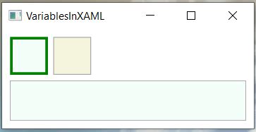 Variables In XAML BeginCodingNow Com