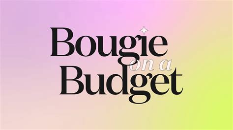 Bougie On A Budget Microneedling Moneylion