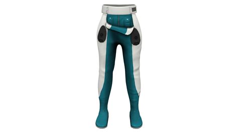 3d Model Sci Fi Pants With Shoes Vr Ar Low Poly Cgtrader
