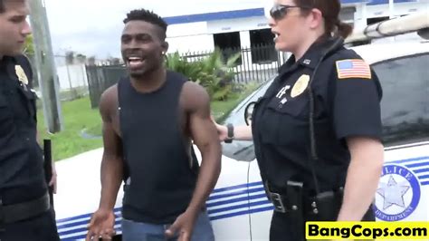 Female Cops Take Charge Of Suspect