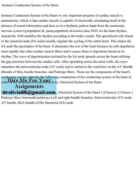 Intrinsic Conduction System Of The HeartIntrinsic Conduction Syste Pdf