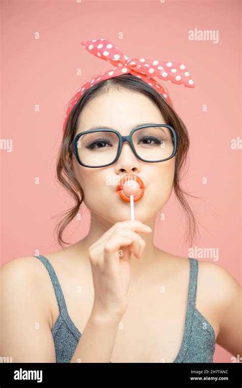 Girl Sucking Lollipop