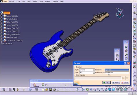 Catia V5 Tutorial 121 Explode Youtube