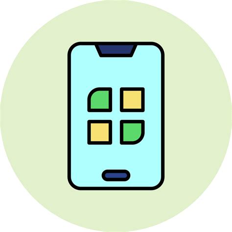 Mobile App Vector Icon 30997975 Vector Art At Vecteezy