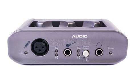 External Sound Card For PC Stock Photo Image Of Extension