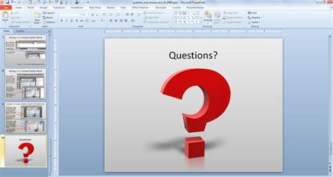 Useful Questions Answers PowerPoint Templates