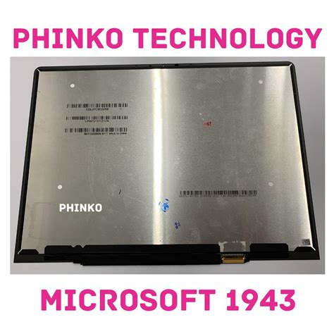 lcd display screen digitizer assembly for microsoft surface laptop go